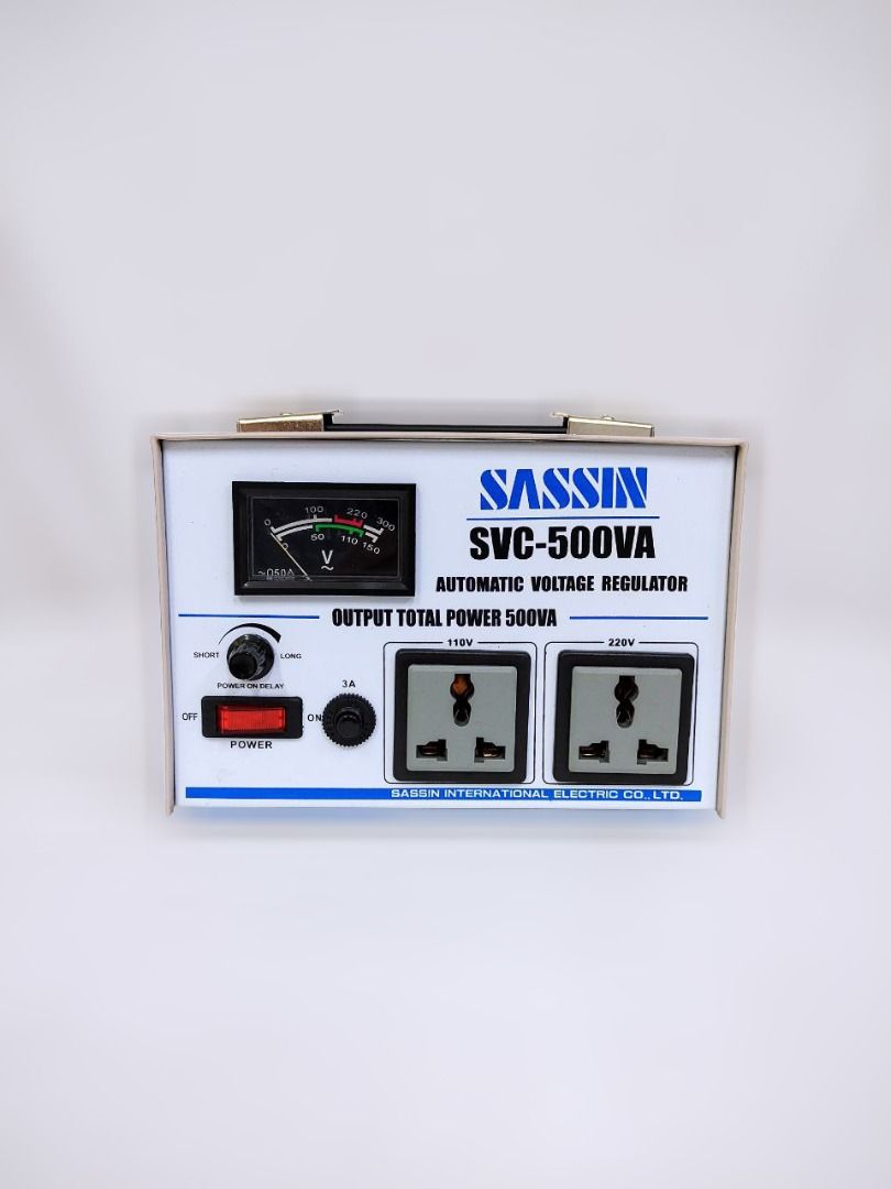 Sassin Automatic Voltage Regulator (SVC-500VA) on Carousell