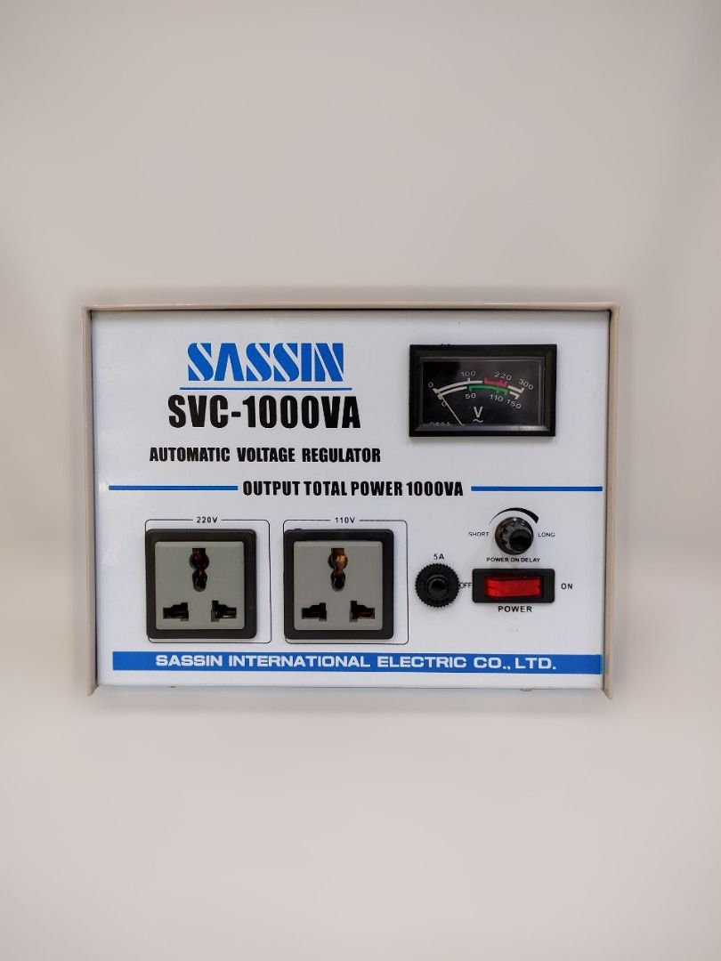 Sassin Automatic Voltage Regulator (SVC-1000VA) on Carousell