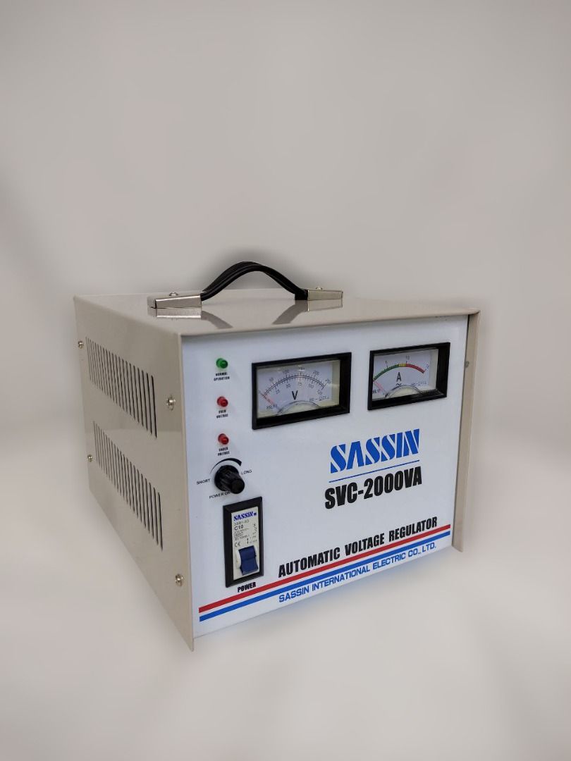 Sassin Automatic Voltage Regulator (SVC-2000VA), TV & Home Appliances ...
