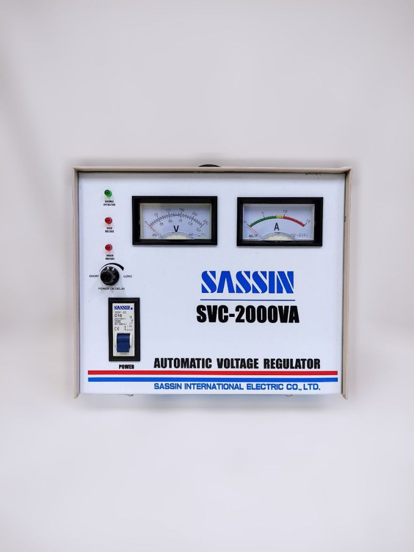 Sassin Automatic Voltage Regulator (SVC-2000VA), TV & Home Appliances ...