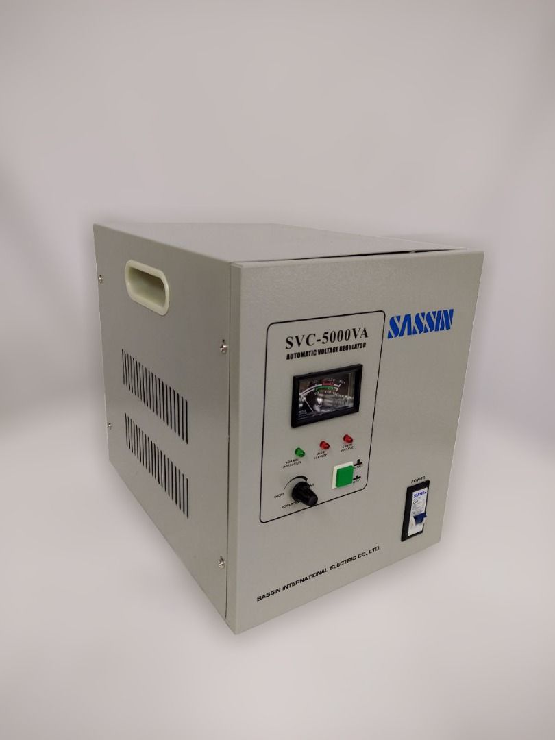 Sassin Automatic Voltage Regulator (SVC-5000VA), TV & Home Appliances ...