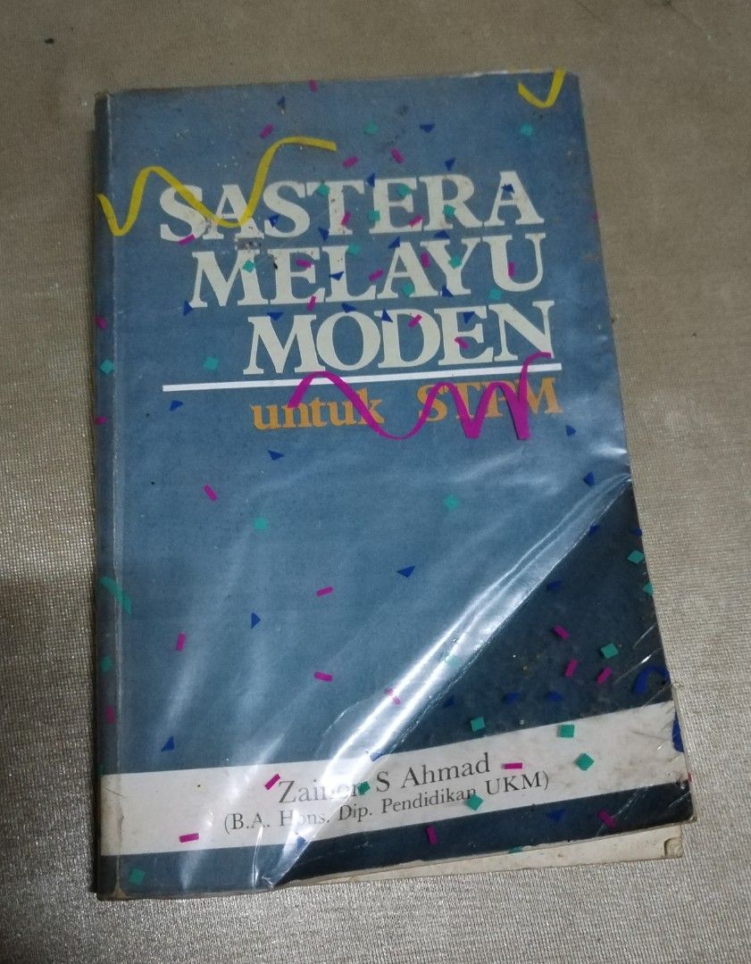 SASTERA MELAYU MODEN, Hobbies & Toys, Books & Magazines, Textbooks on ...