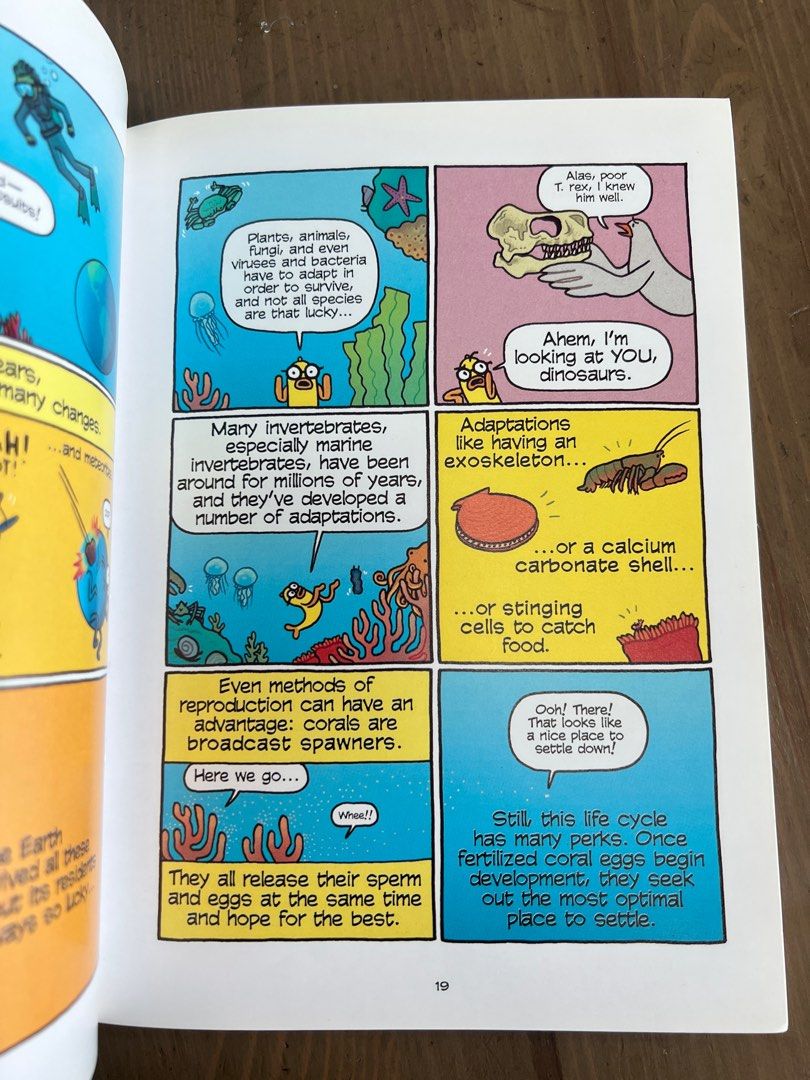 Science comics coral reefs, 興趣及遊戲, 書本 & 文具, 雜誌 - Carousell