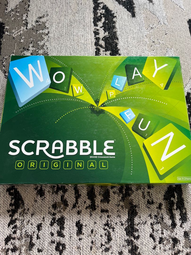 Scrabble game, Hobbies & Toys, Toys & Games on Carousell