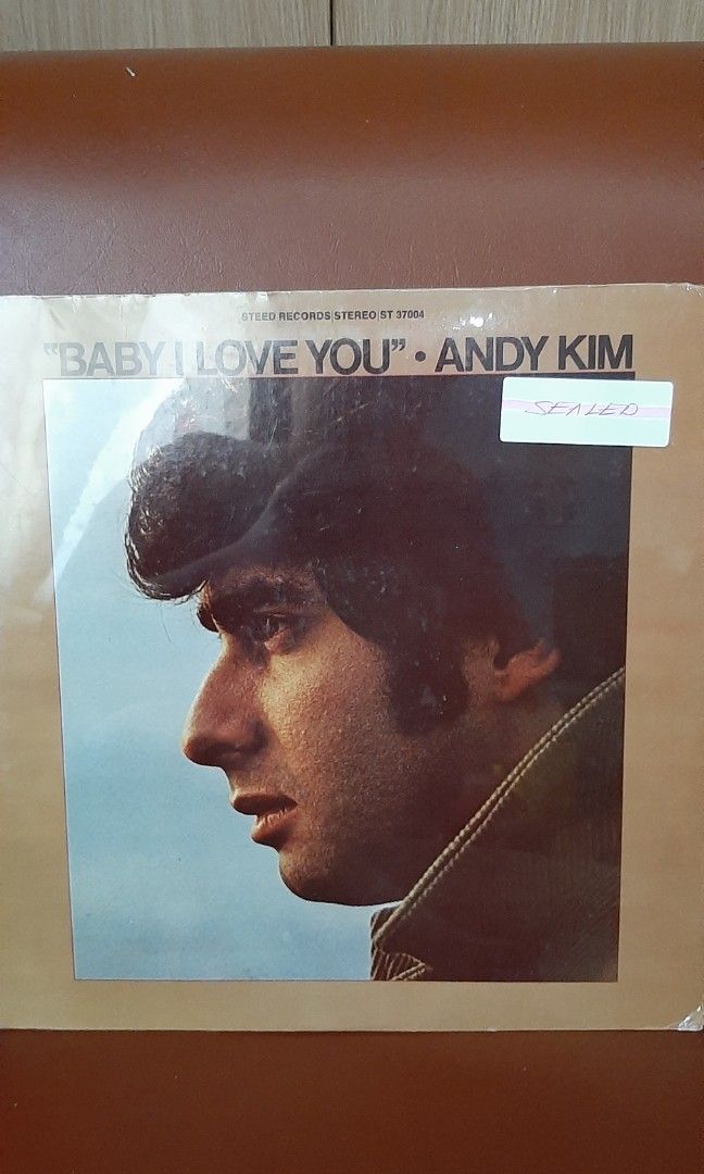 ♥️SEALED ,.plaka/ vinyl record. ANDY KIM on Carousell
