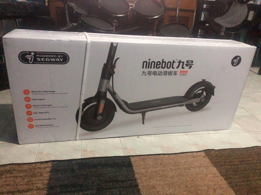 Segway Ninebot D18W Dark Grey, Sports Equipment, Sports & Games, Skates ...