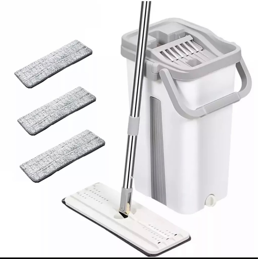Self Cleaning Mop & Bucket, Furniture & Home Living, Cleaning ...