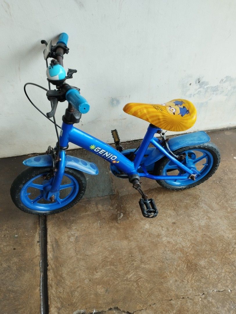 Sepeda Anak Genio 12 Inch Ban Eva, Olah Raga, Sepeda di Carousell