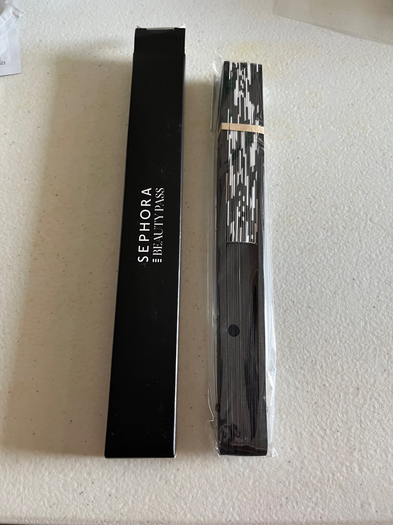SEPHORA BEAUTY PASS PAPER BAMBOO FAN on Carousell