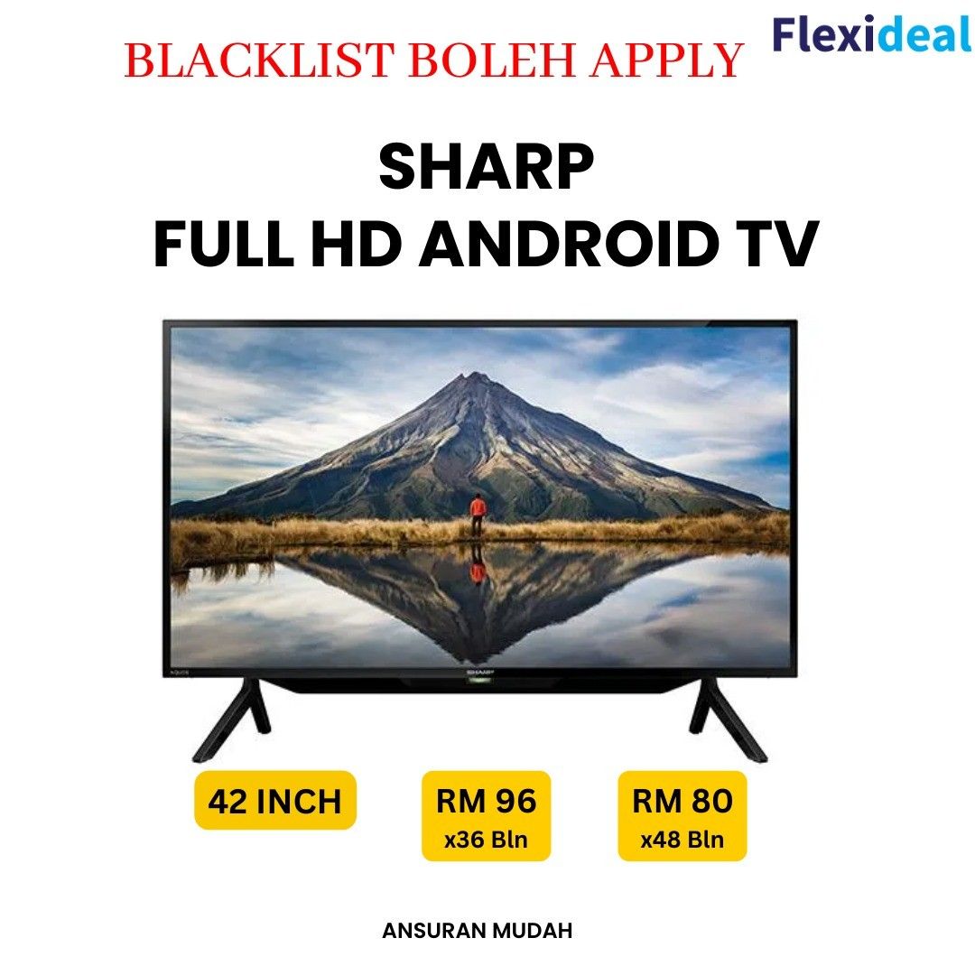 SHARP TV, Furniture & Home Living, Furniture, TV Consoles on Carousell