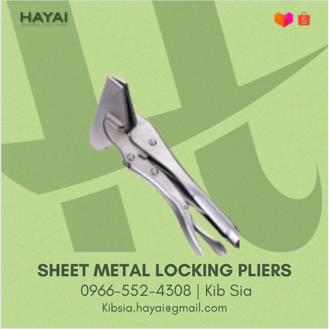 Sheet Metal Locking Pliers on Carousell