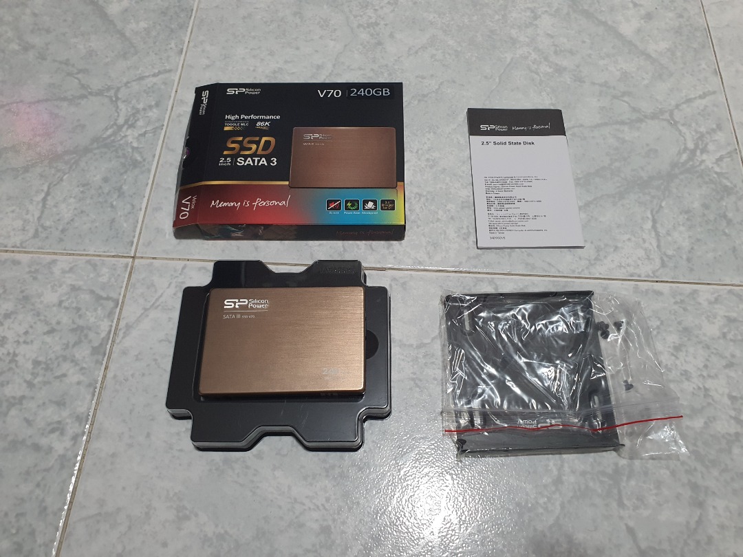 Silicon Power V70 SATA SSD 240GB 2.5", Computers & Tech, Parts ...