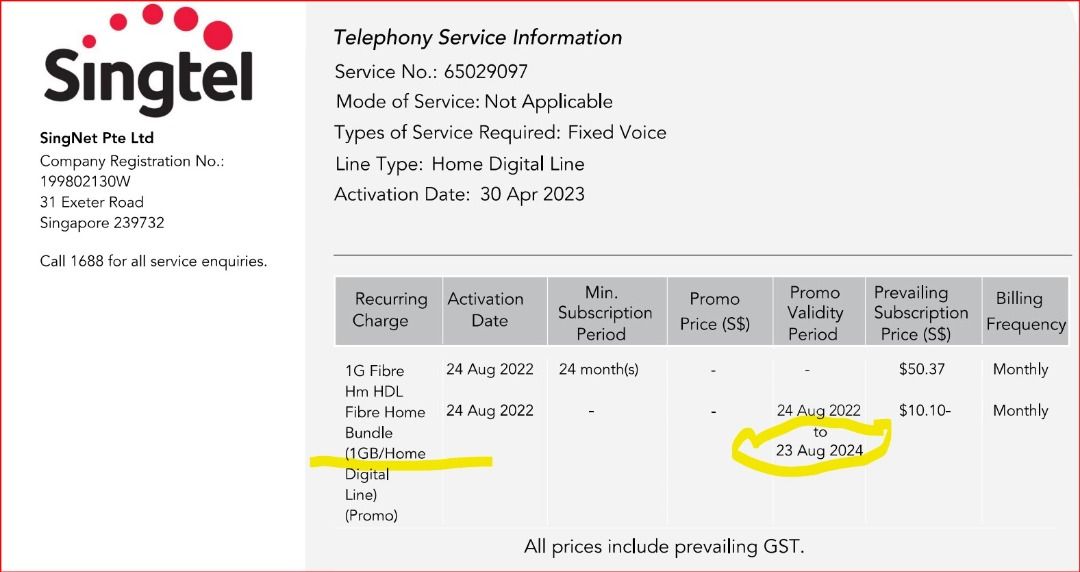 Singtel broadband 1G, Computers & Tech, Parts & Accessories, Networking ...