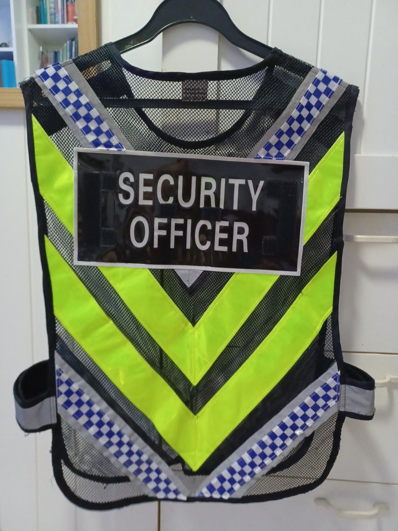 Slip over Traffic Marshall, Traffic Control, TMO or Security vest ...