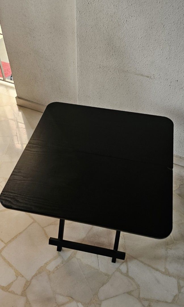 Small Foldable Table, Furniture & Home Living, Furniture, Tables & Sets ...