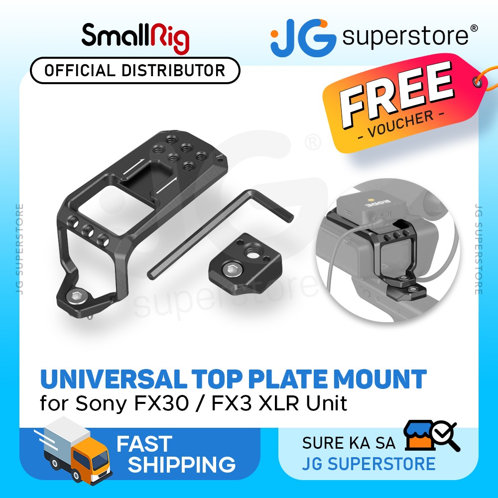 Smallrig Aluminum Top Plate Mount with Adapter Rig and Allen Wrench for ...