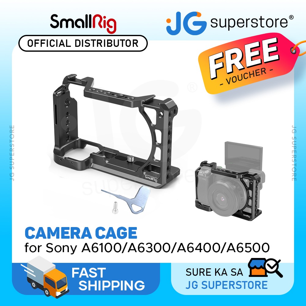 SmallRig Camera Cage with Anti-Twisting Design for Sony A6100 A6300 ...