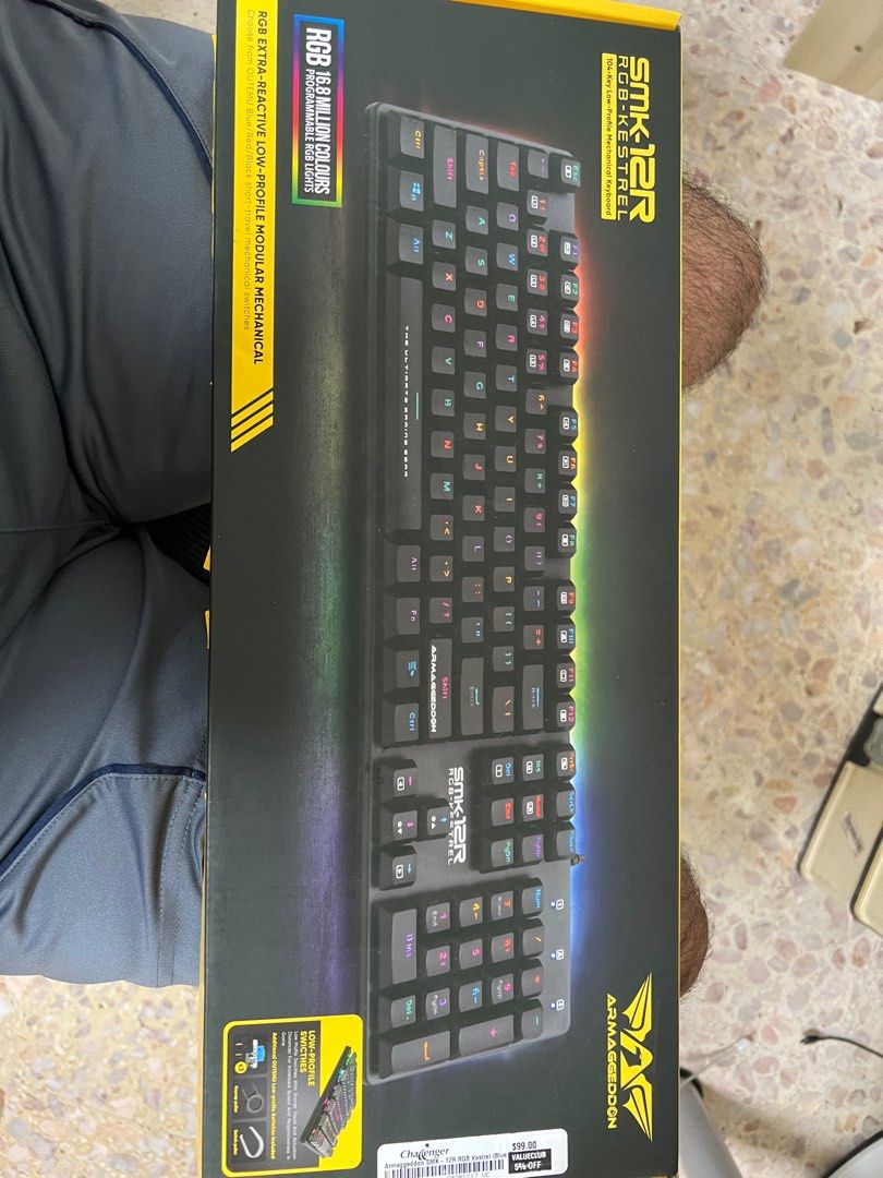Smk-12R RGB Machanical Keyboard, Computers & Tech, Parts & Accessories ...