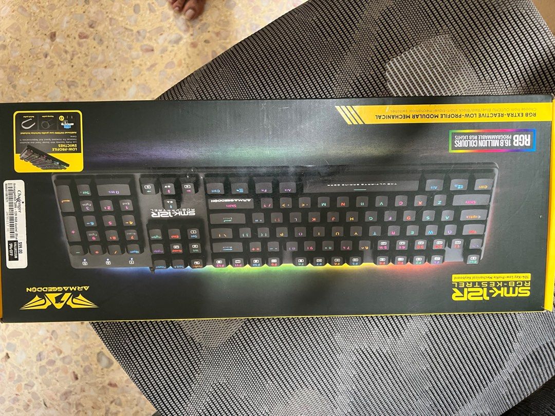 Smk-12R RGB Machanical Keyboard, Computers & Tech, Parts & Accessories ...
