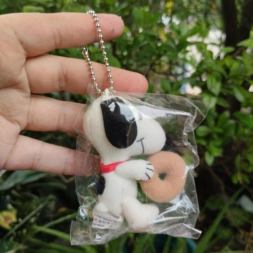 Snoopy Peanuts Donut Plush Toy, Hobbies & Toys, Toys & Games on Carousell