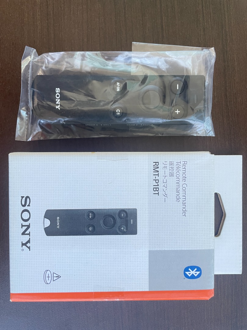 Sony BT remote RMT-PB1BT (BNIB), Photography, Photography Accessories ...