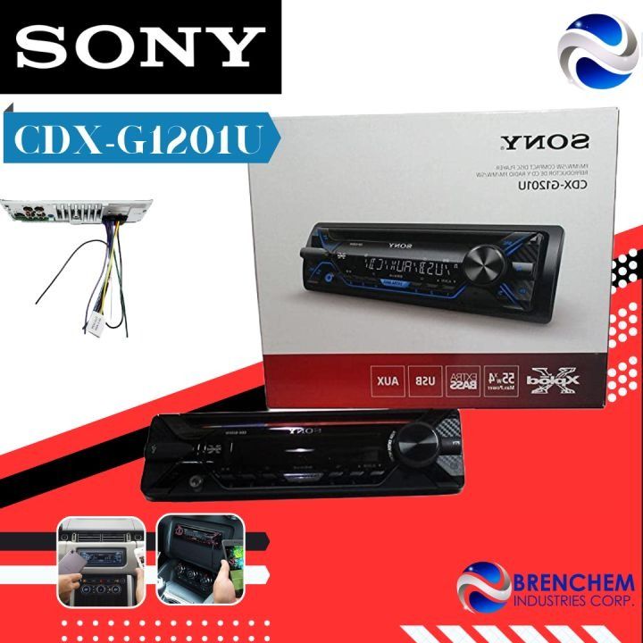 SONY CAR STEREO ORIGINAL CDX-G1201U Car stereo Steering wheel RC button ...