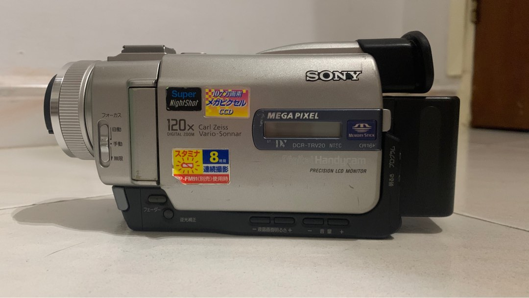 Sony DCR -TRV20 Minidv Camcorder, Photography, Video Cameras on Carousell