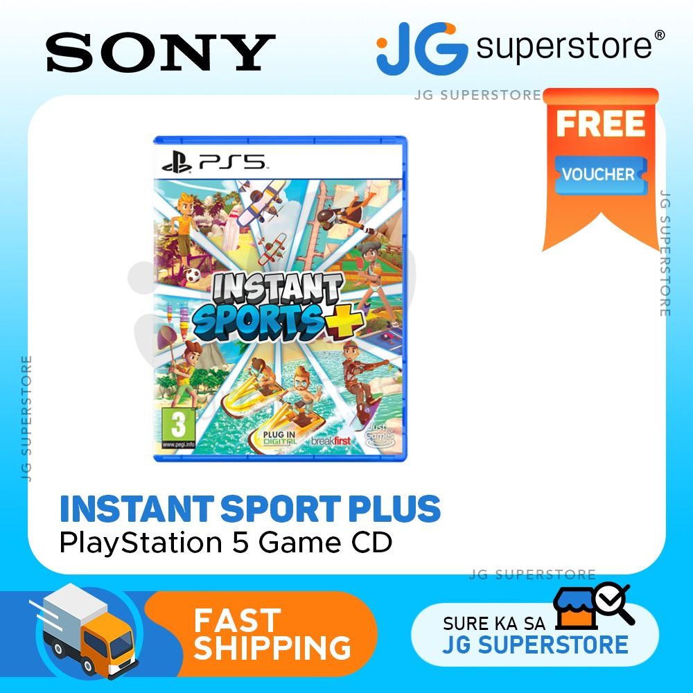 Sony PlayStation 5 PS5 Instant Sport Plus Game CD with 15 Mini Games ...
