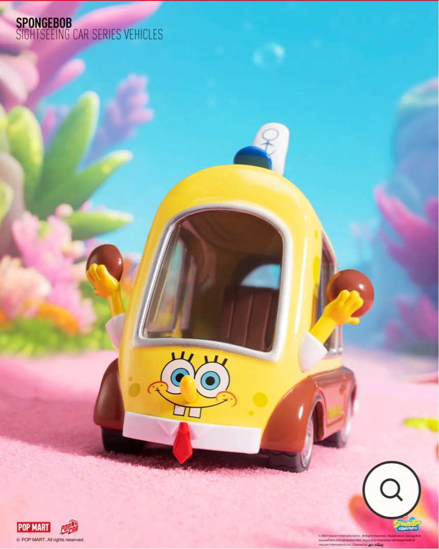 SpongeBob Sightseeing Car, Hobbies & Toys, Toys & Games on Carousell