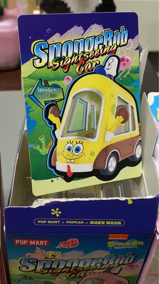 SpongeBob Sightseeing Car, Hobbies & Toys, Toys & Games on Carousell
