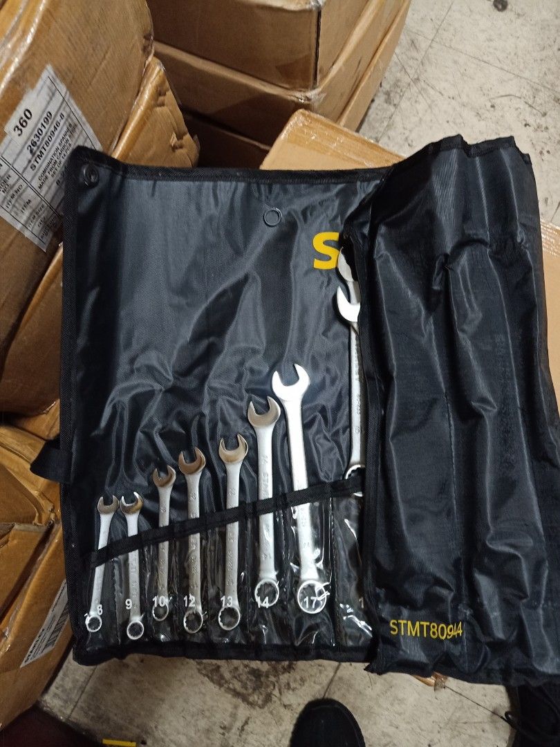 STANLEY COMBINATION WRENCH SET BASIC SERIES #80-944 8-32MM 14 PCS on ...