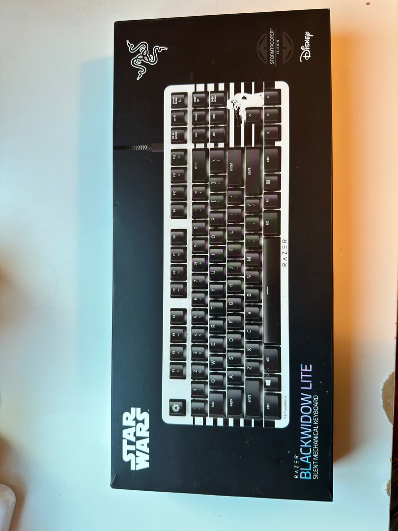 Star Wars black widow keyboard, Computers & Tech, Parts & Accessories ...