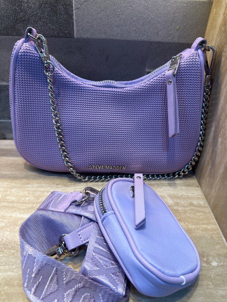 Steve madden purple ori, Barang Mewah, Tas & Dompet di Carousell
