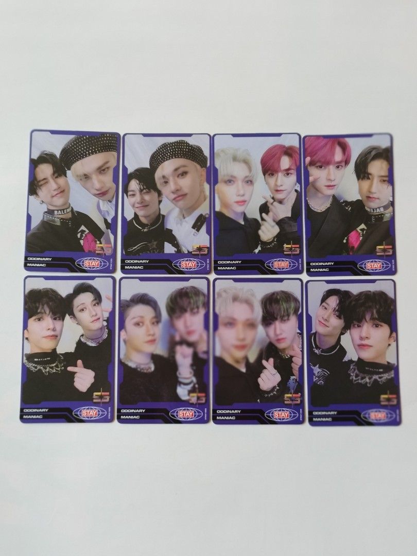 Stray Kids Oddinary Blue Unit Photocards, Hobbies & Toys, Memorabilia ...