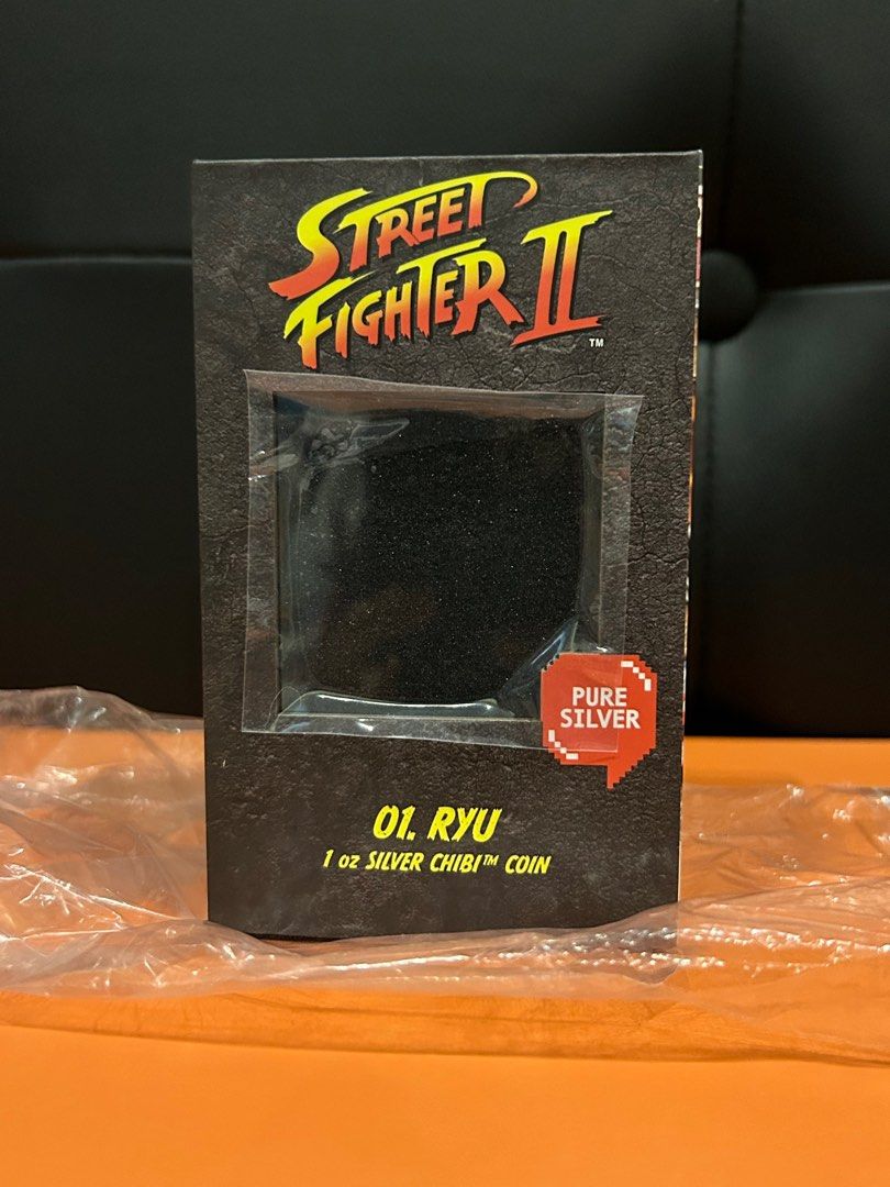 Street Fighter II Ryu 1 Oz Silver Chibi Coin, Hobbies & Toys ...