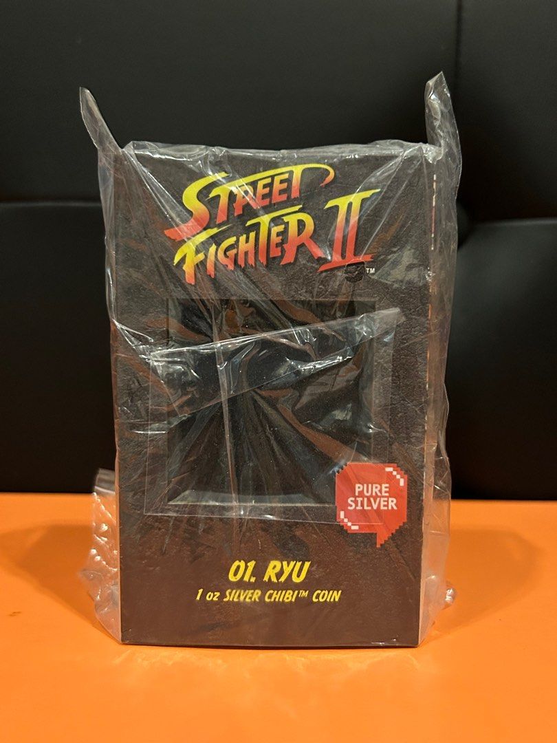 Street Fighter II Ryu 1 Oz Silver Chibi Coin, Hobbies & Toys ...
