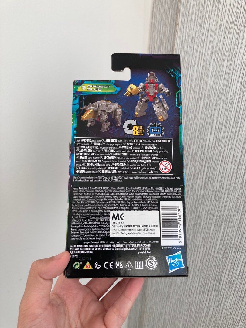 Takara Tomy Transformers Legacy Evolution Core Dinobot Slug Converting, Hobbies & Toys, Toys ...