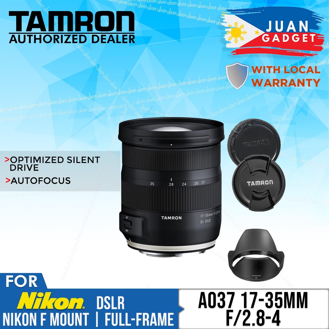 Tamron A037 17-35mm F/2.8-4 Di OSD Nikon | JG Superstore on Carousell