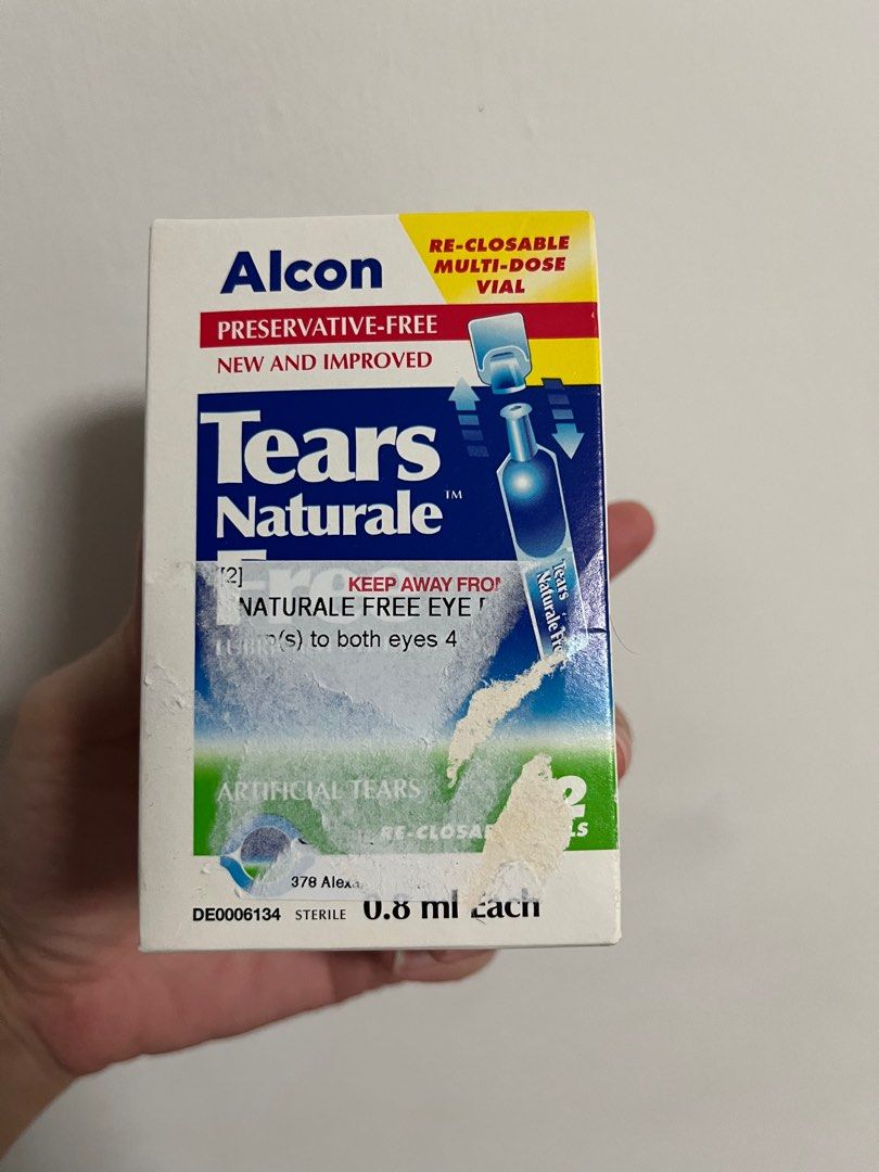 Tears Naturale Free Eye Drops 32s, Beauty & Personal Care, Vision Care ...