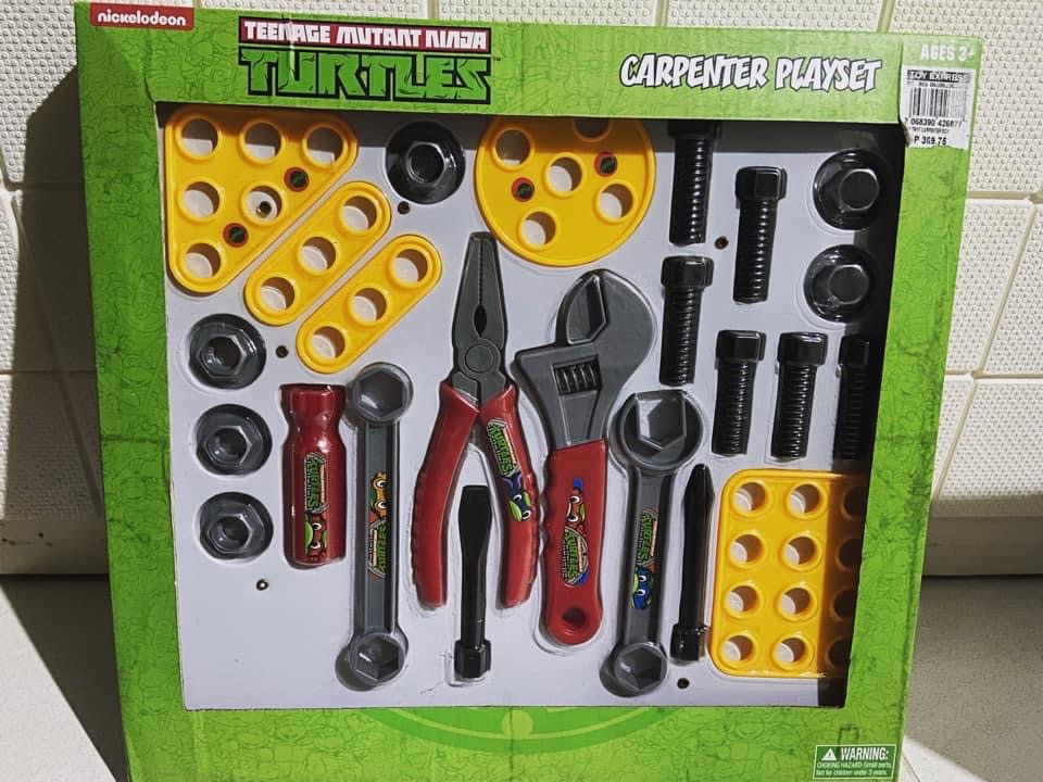 TEENAGE MUTANT NINJA TURTLES CARPENTER SET, Hobbies & Toys, Toys ...