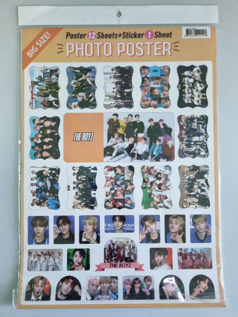 The Boyz TBZ posters and sticker set, Hobbies & Toys, Memorabilia ...
