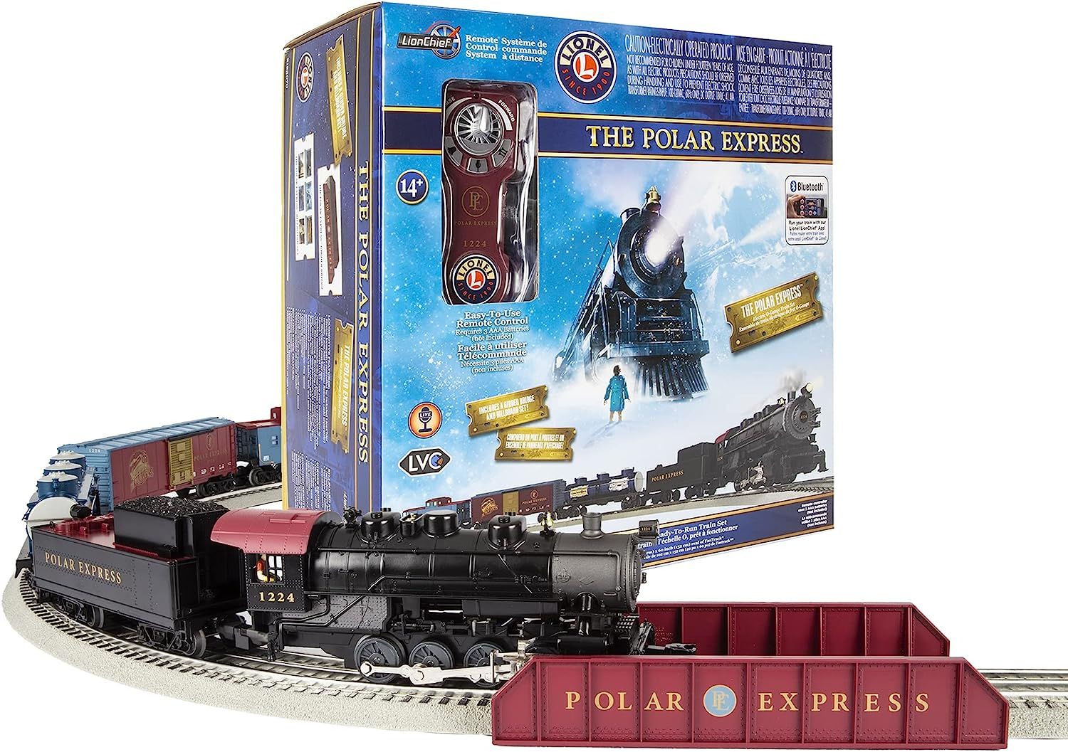 The Polar Express Freight LionChief Set, Hobbies & Toys, Toys & Games ...