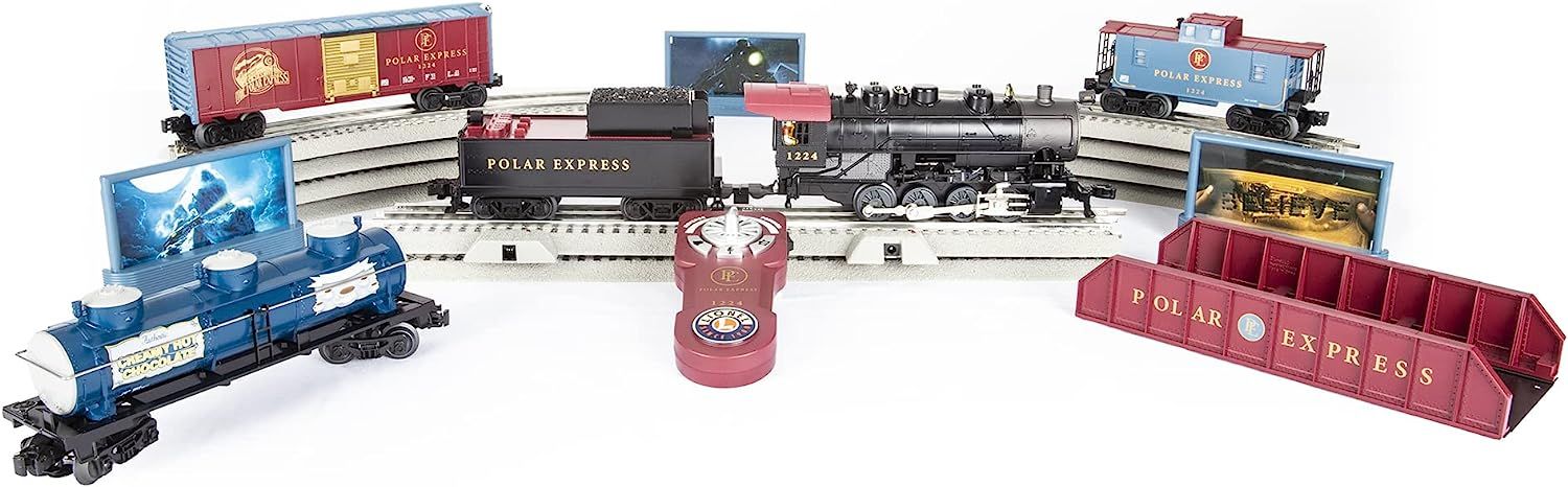 The Polar Express Freight LionChief Set, Hobbies & Toys, Toys & Games ...