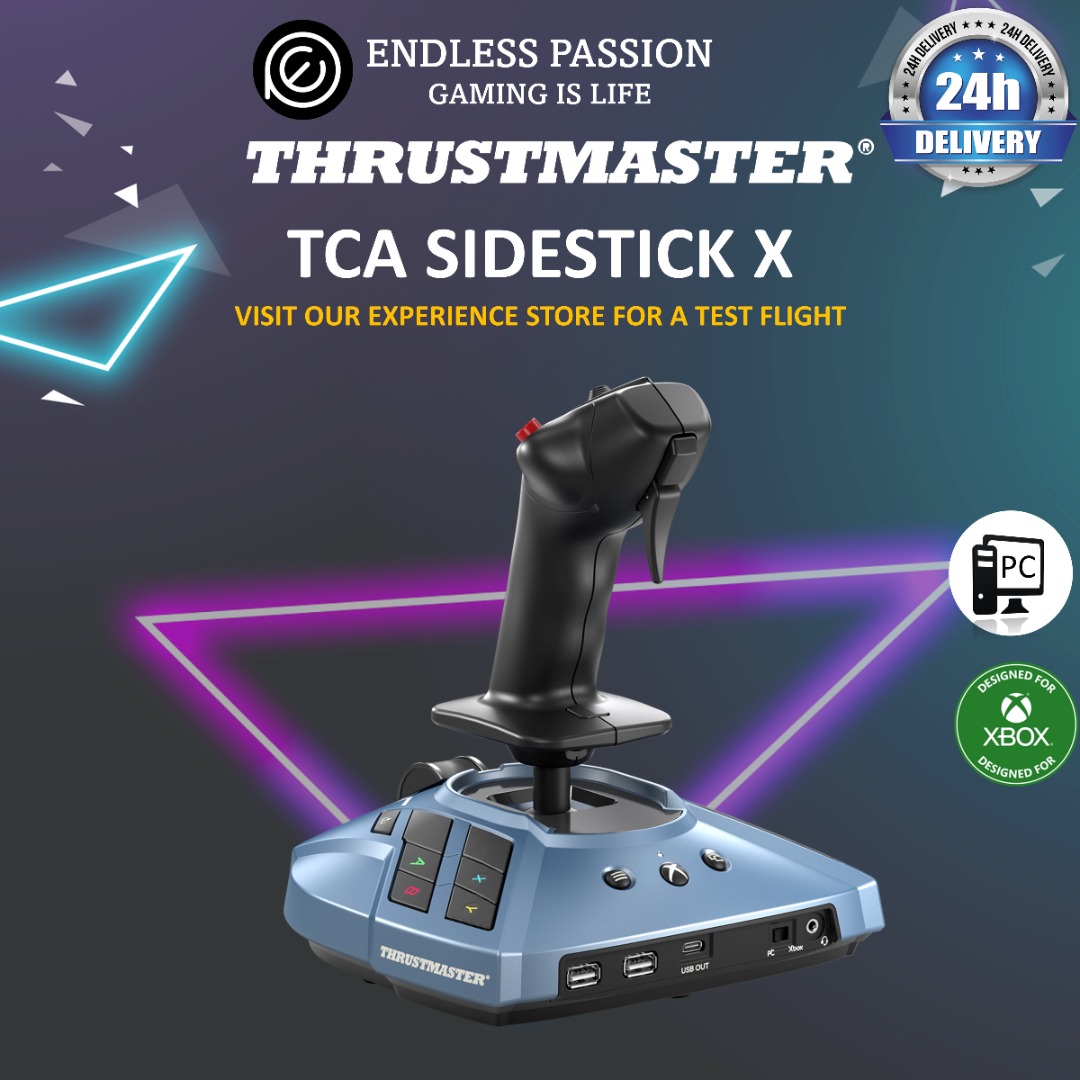 Thrustmaster TCA Sidestick X Airbus Edition - 4460219, Hobbies & Toys ...