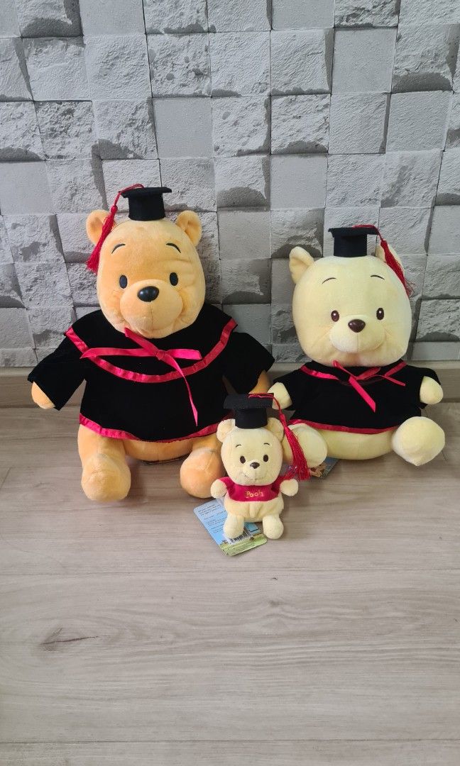 Tigger Graduation plushie, Hobbies & Toys, Toys & Games on Carousell