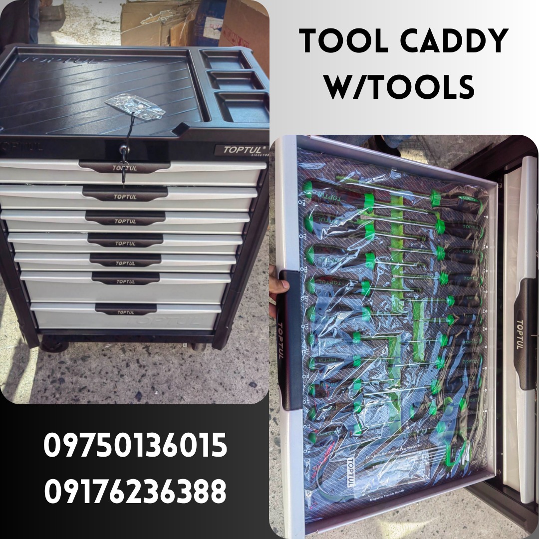 Tool caddy w/tools, Commercial & Industrial, Industrial Equipment on ...