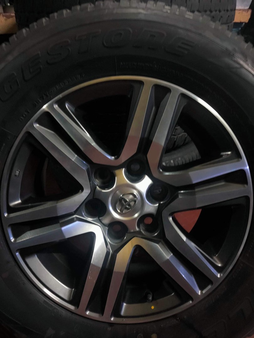 Toyota Fortuner G-Variant Mags and Bridgestone Dueller, Car Parts ...