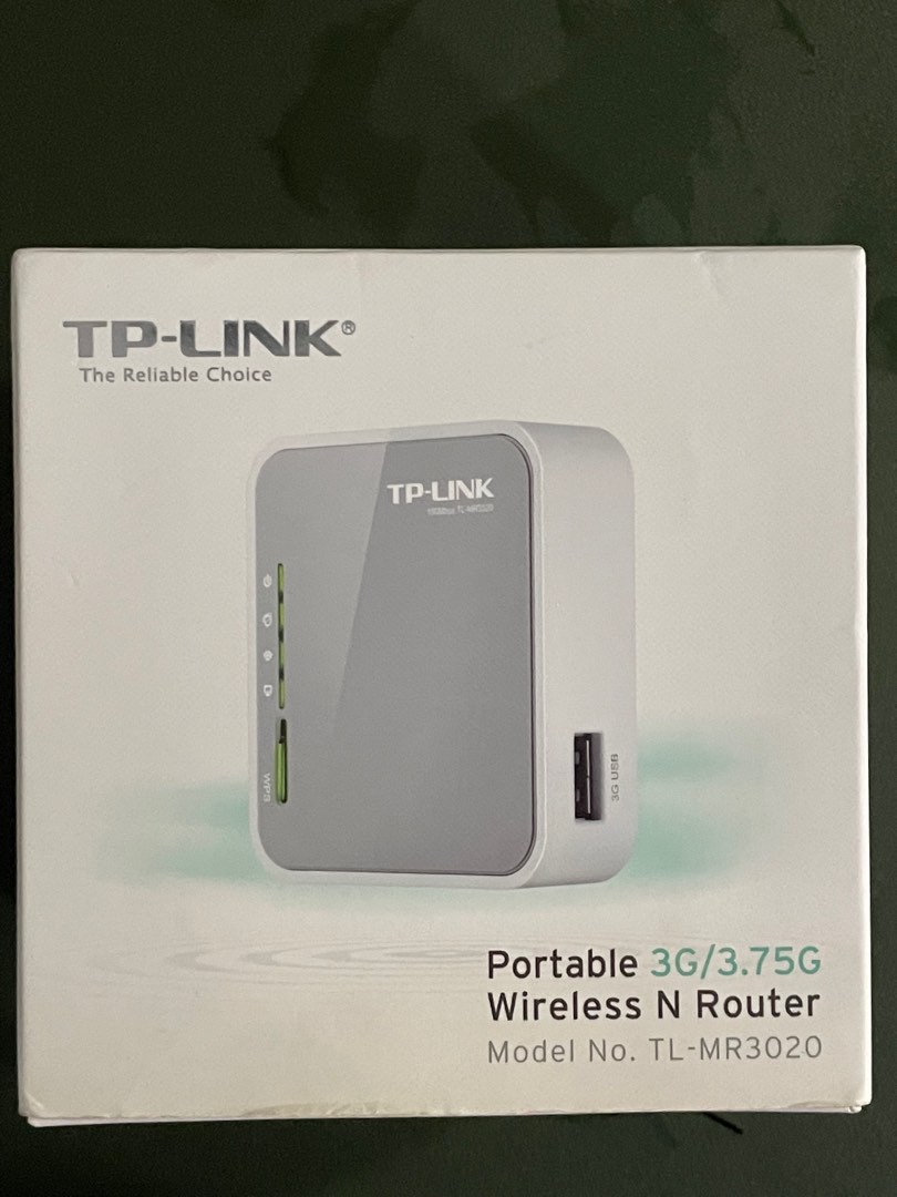 TP-Link portable 3G/3.75G wireless N router, Computers & Tech, Parts ...