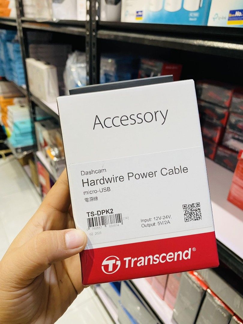 Transcend Dashcam Hardwire Kit Cable Micro USB TS-DPK2, Computers & Tech, Parts & Accessories ...