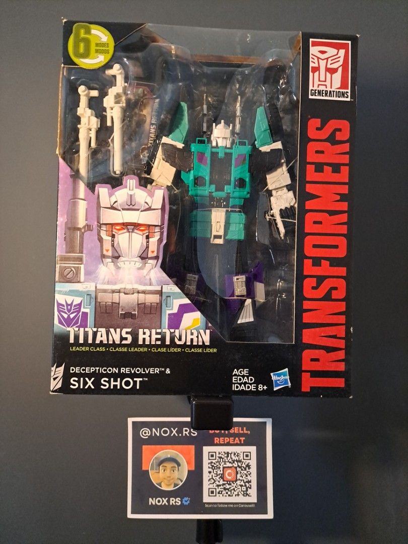 Transformers Combiner Wars Six Shots - Decepticons, Hobbies & Toys ...